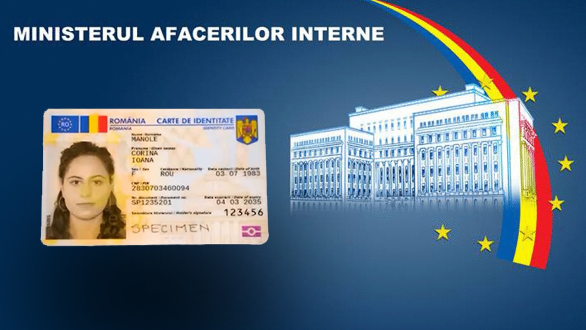 MAI a lansat NOUA CARTE ELECTRONICĂ de IDENTITATE. Documentul (CEI) se va emite începând cu 20 ...