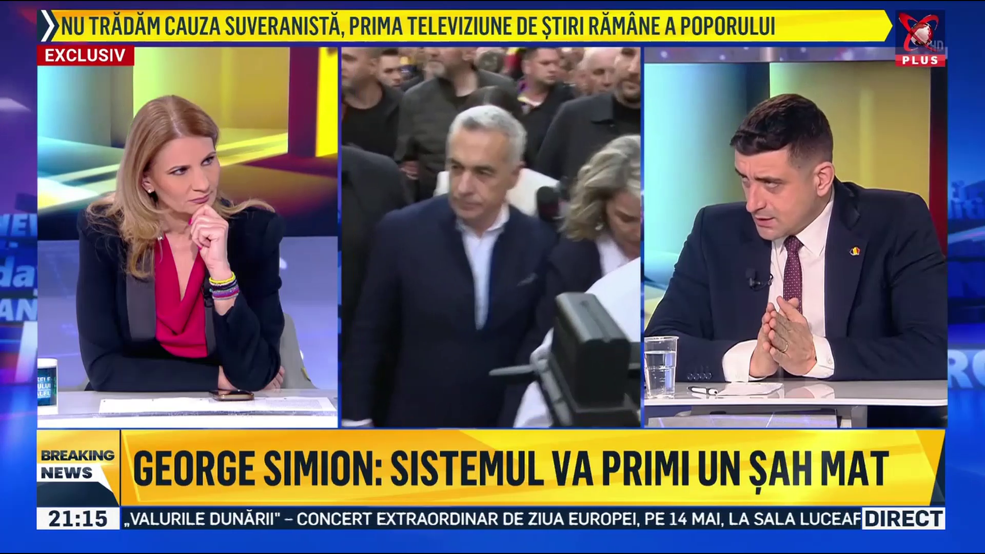 George Simion: „Nu mă voi regăsi în același partid cu George Becali”