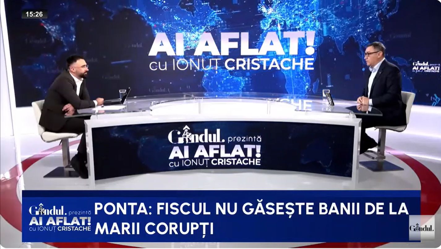 Victor Ponta: "FISC-ul ia 100 de lei de la oameni simpli, dar nu vede ...