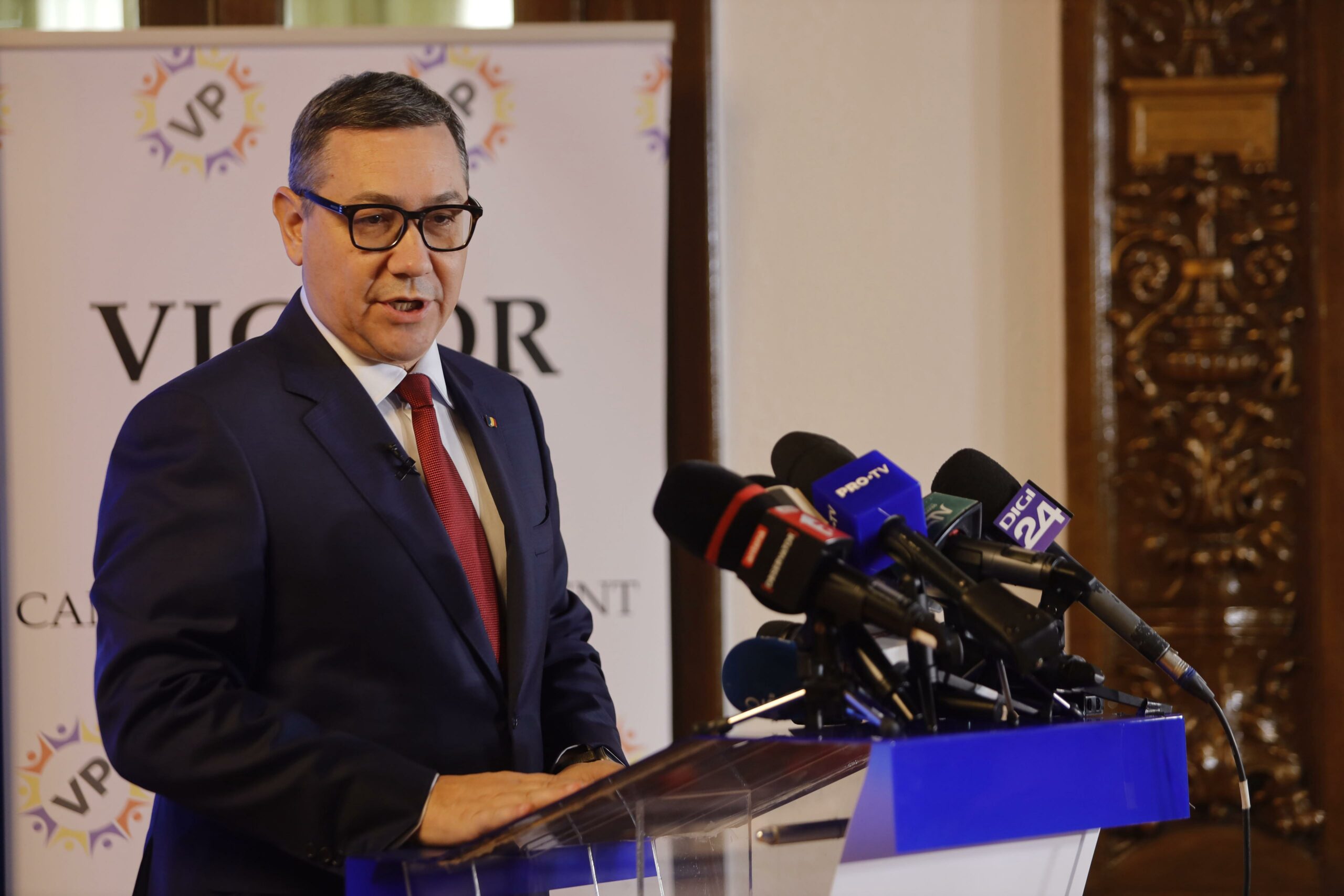 Victor Ponta: Eu vreau să mă susțină toți românii și domnul Georgescu ...