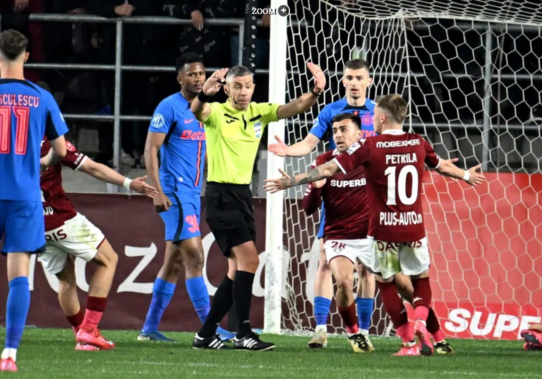 Rapid - FCSB 1-2 | Titlul în Superliga pare tranșat, Marius Șumudică dă vina pe arbitraj