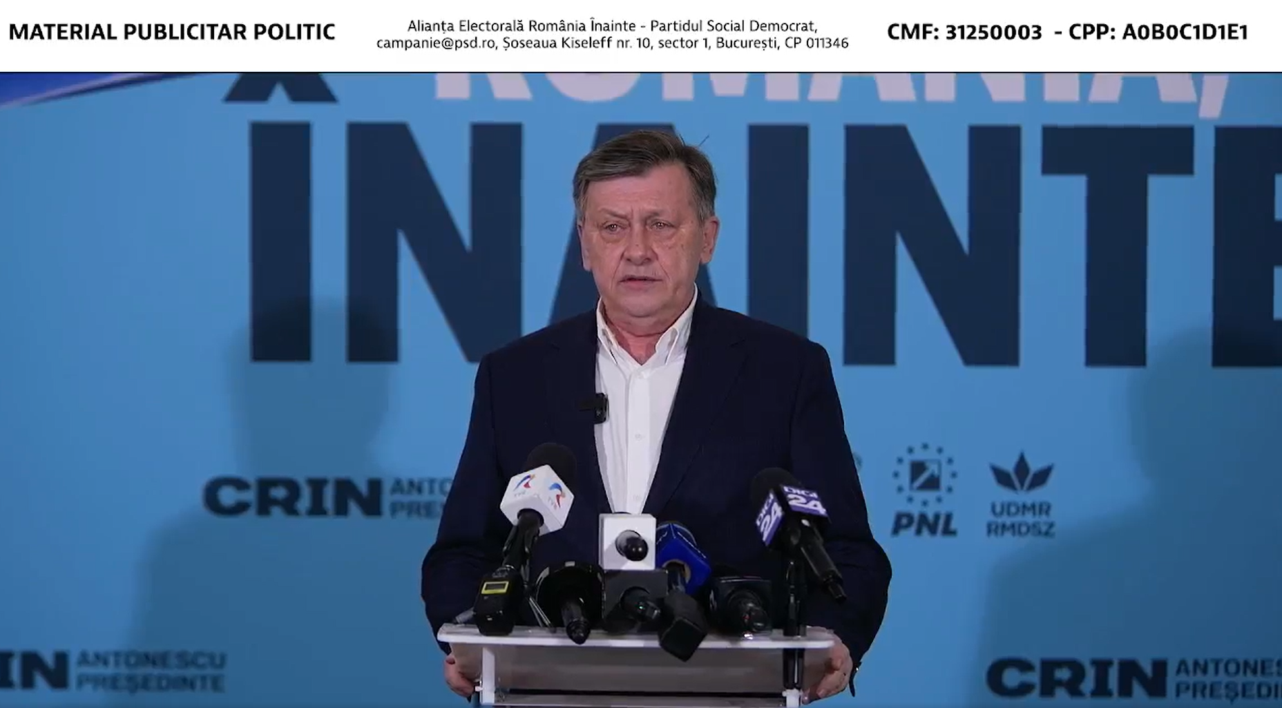 Prietenul lui Antonescu: Crin a fost singurul în care am avut încredere ...