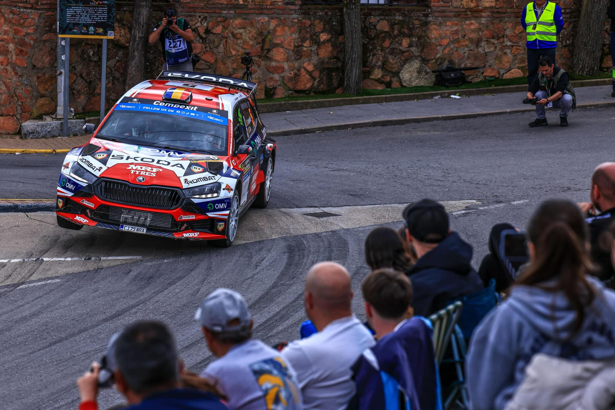 Simone Tempestini a derapat în Campionatul European de Raliuri și a ...