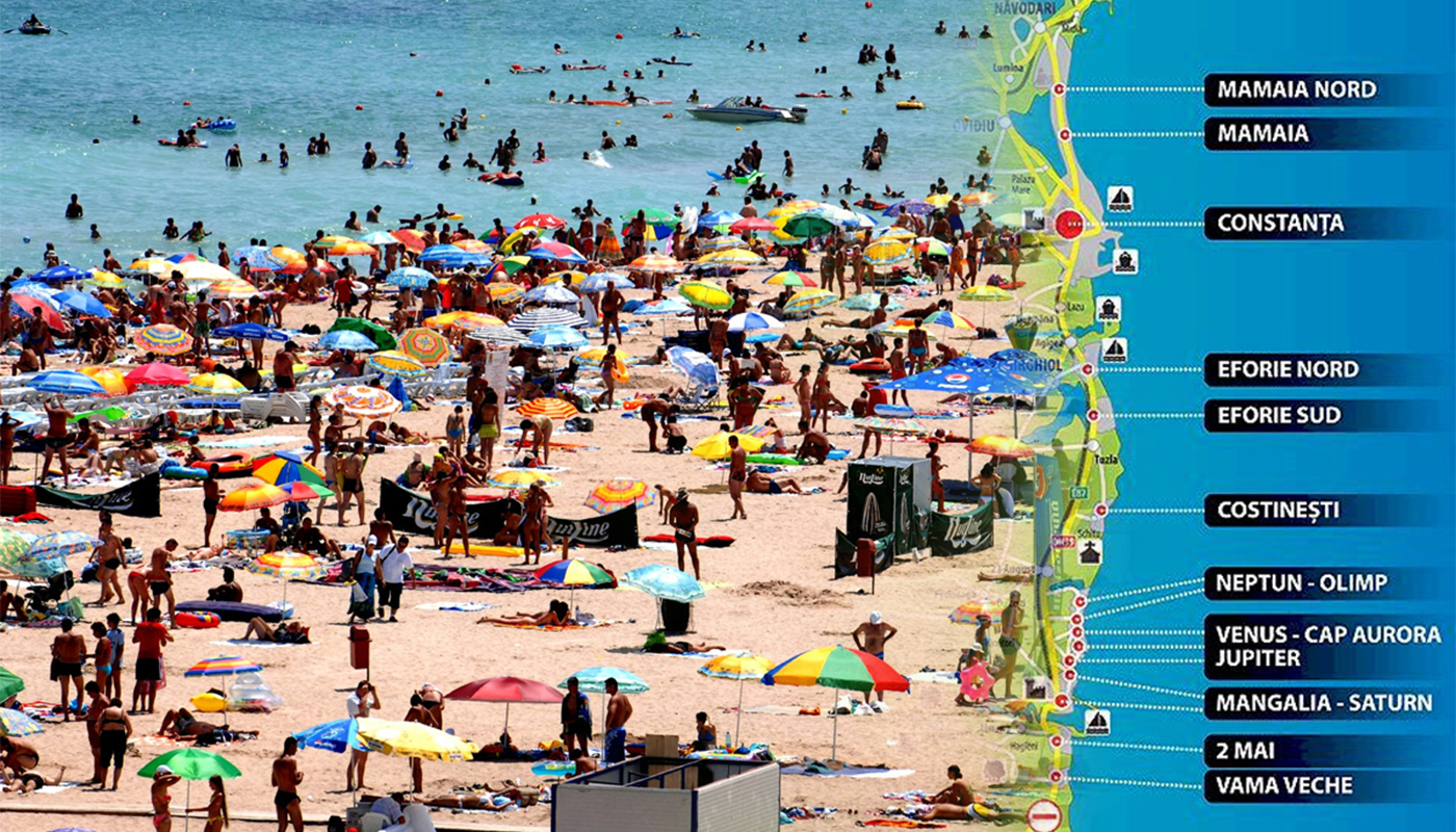 Cum va fi vremea în iulie la mare. Prognoza pentru Mamaia, Eforie, Costinești și Vama Veche ...