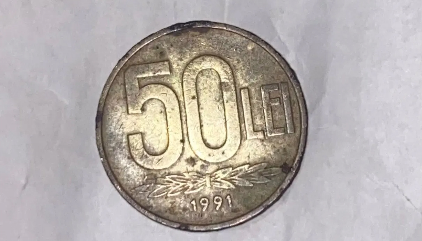 Cu câți bani se vinde acum, în 2025, celebra monedă de 50 lei din anii '90