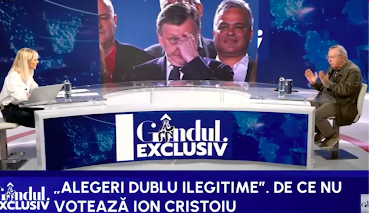 Ion Cristoiu, dezvăluiri BOMBĂ: "Alegerile au fost anulate pentru ca Nicușor Dan să ajungă ...