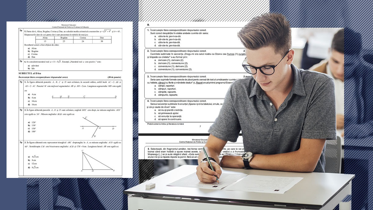 Evaluarea Națională 2025 (Clasa a VIII-a): Subiecte și barem