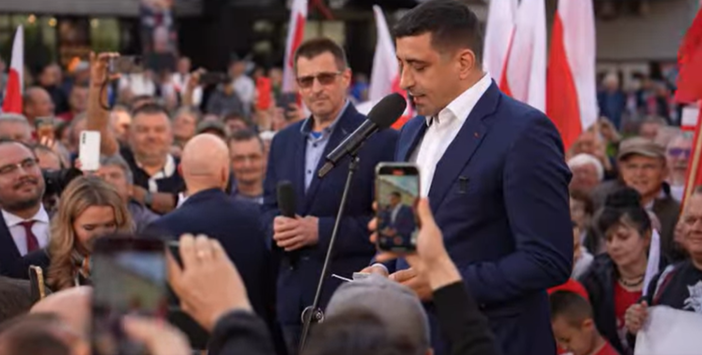 George Simion, discurs fulminat în Polonia