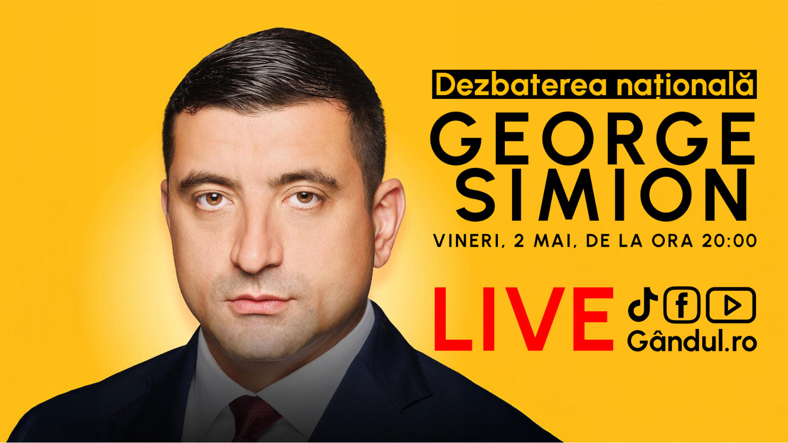 George Simion, forțat să încheie MARATONUL pe Facebook și TikTok: "Ne-au restricționat accesul ...