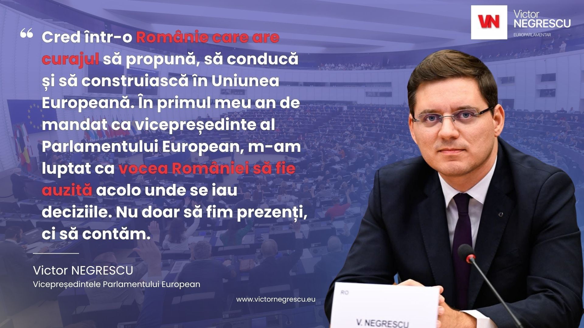 Victor Negrescu: Ca negociator-șef al Parlamentului European pentru ...