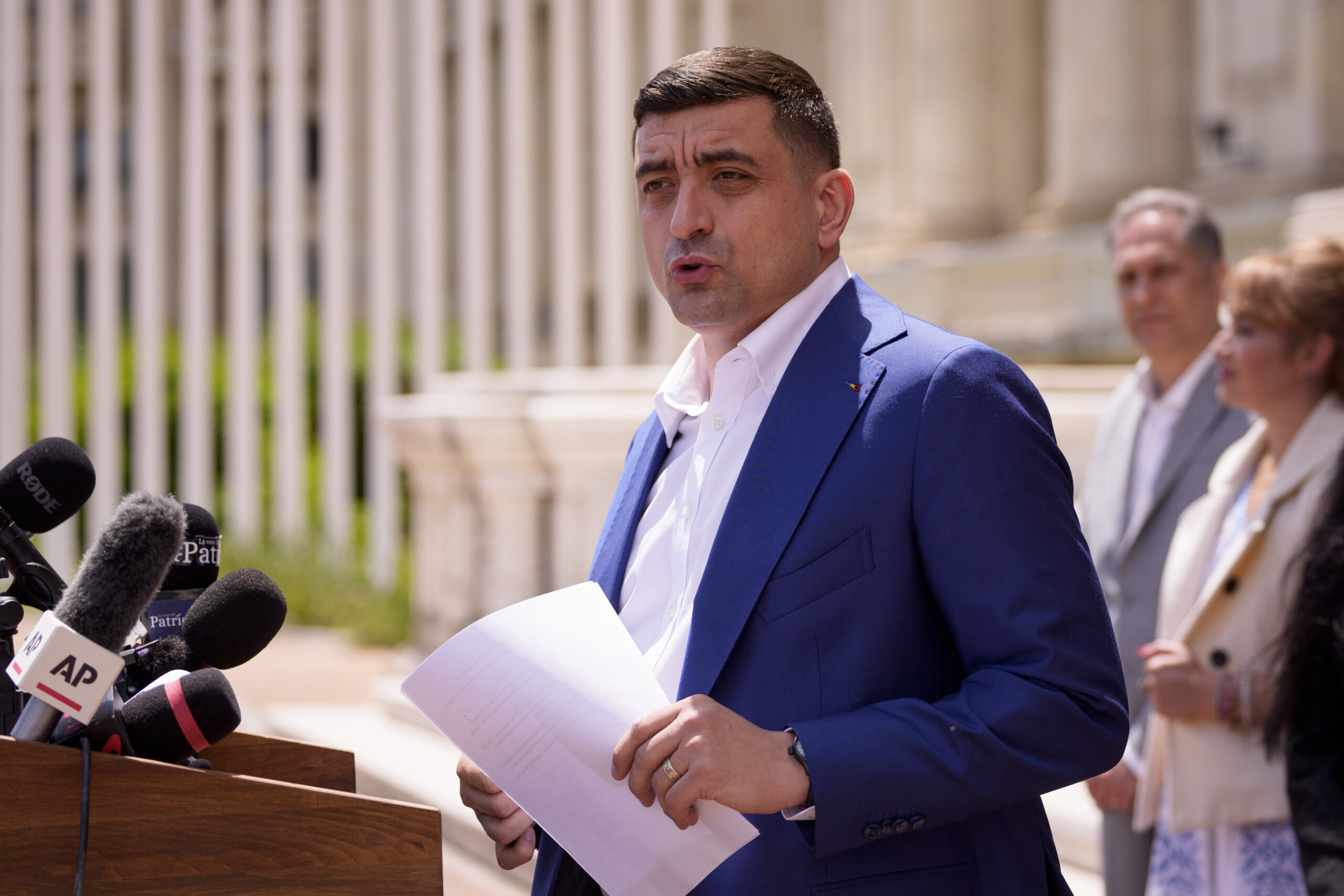 George Simion: "Unii acasă sunt deranjați că sunt în Statele Unite. Ar ...