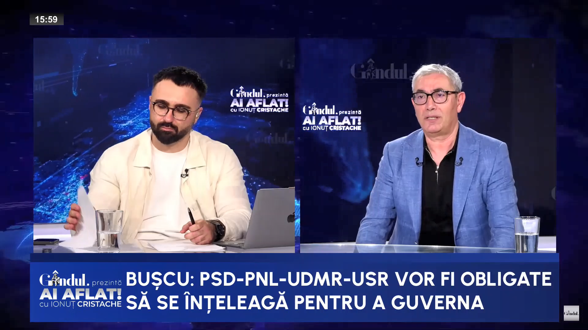 Doru Bușcu: „În 3-5 ani de opoziție, USR pierde tot”