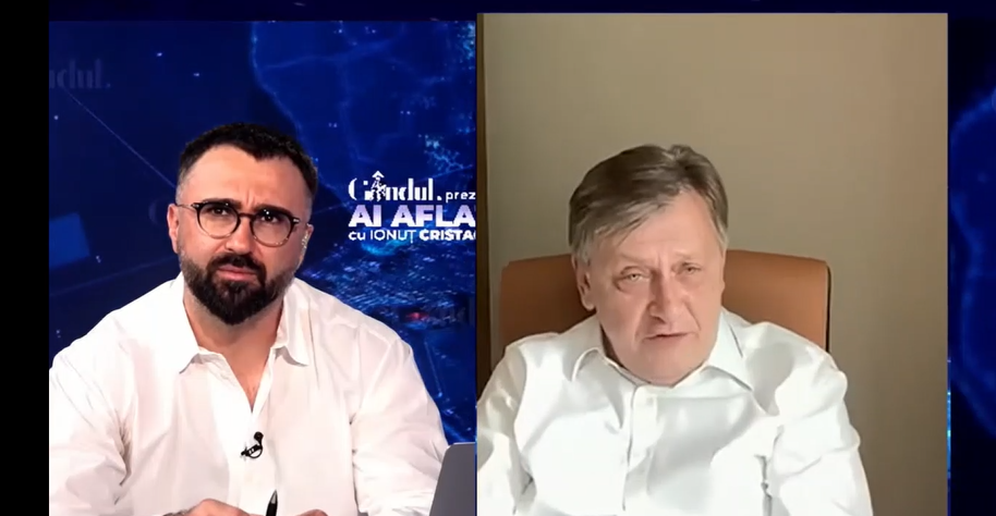Crin Antonescu consideră că e nevoie de un nou PARTID de dreapta: „Care să nu fie nici ce e PNL ...