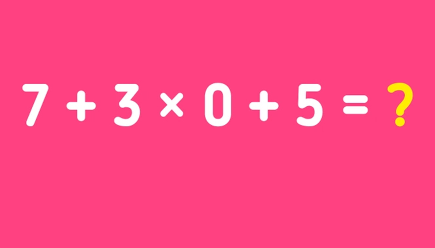 Test de inteligență | Calculează în cap, fără calculator sau pix: 7 + 3 ...