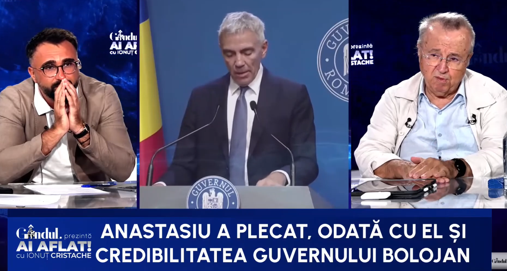 Ion Cristoiu: Vicepremierul României a spus că statul român e bandit ...