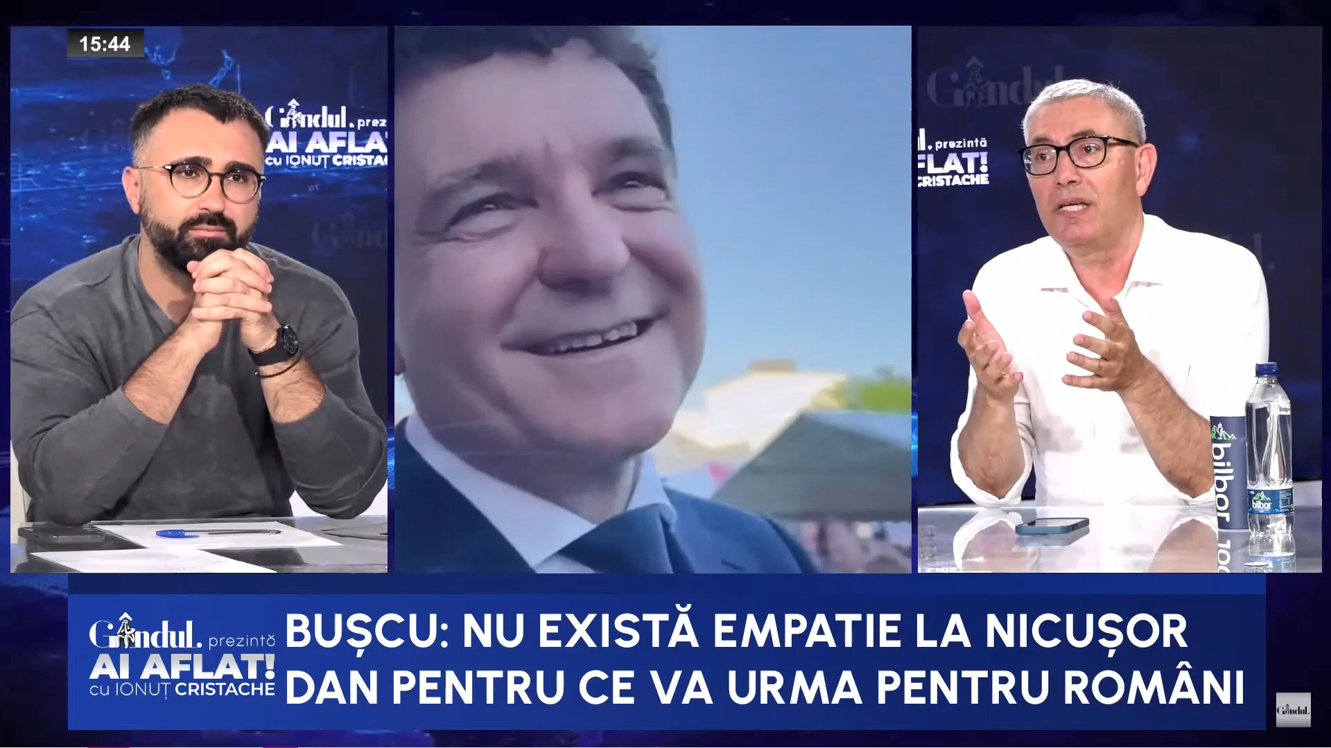 Doru Bușcu: Nicușor Dan trebuie să joace rolul de părinte al națiunii