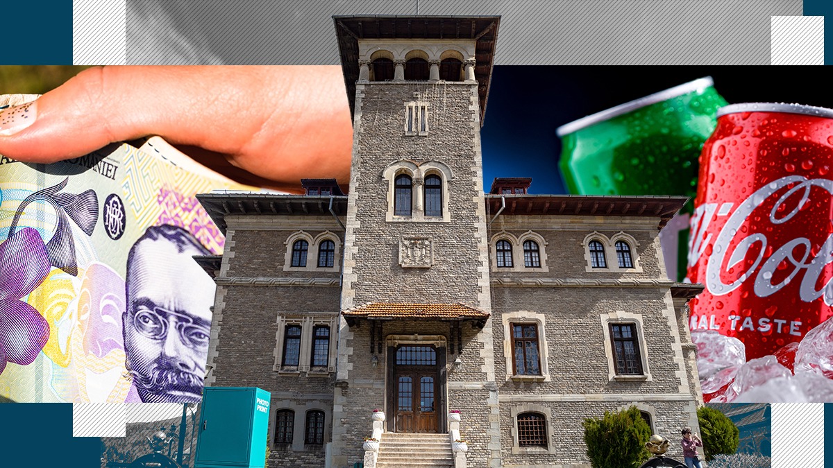 Strigător la cer! Cât a ajuns să coste un suc de 250 ml la Castelul Cantacuzino din Bușteni: „Să ...