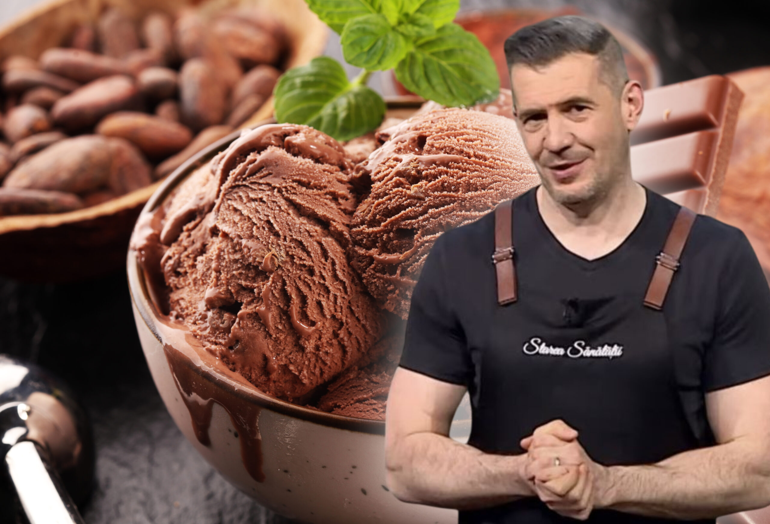 Dragoș Pătraru a aflat din ce este făcută înghețata Napoca, de fapt