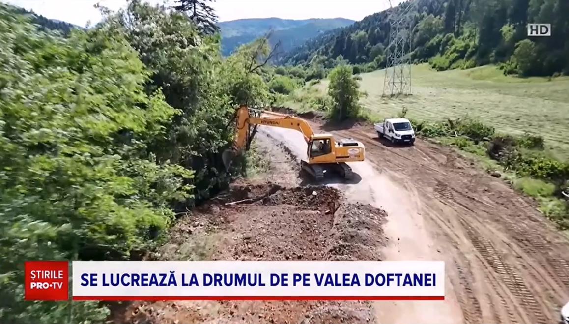 Au început lucrările pe Valea Doftanei care să lege Brașovul, ca ...