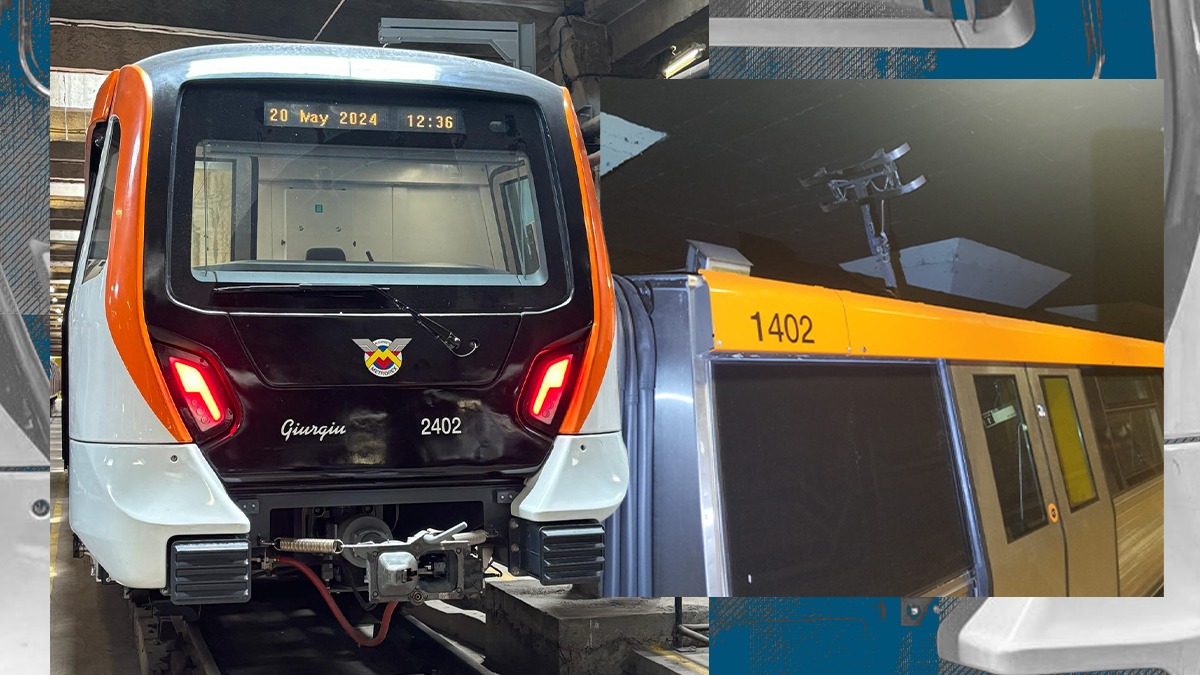 Incident grav la metrou. Alstom și Metrorex, acuzații reciproce