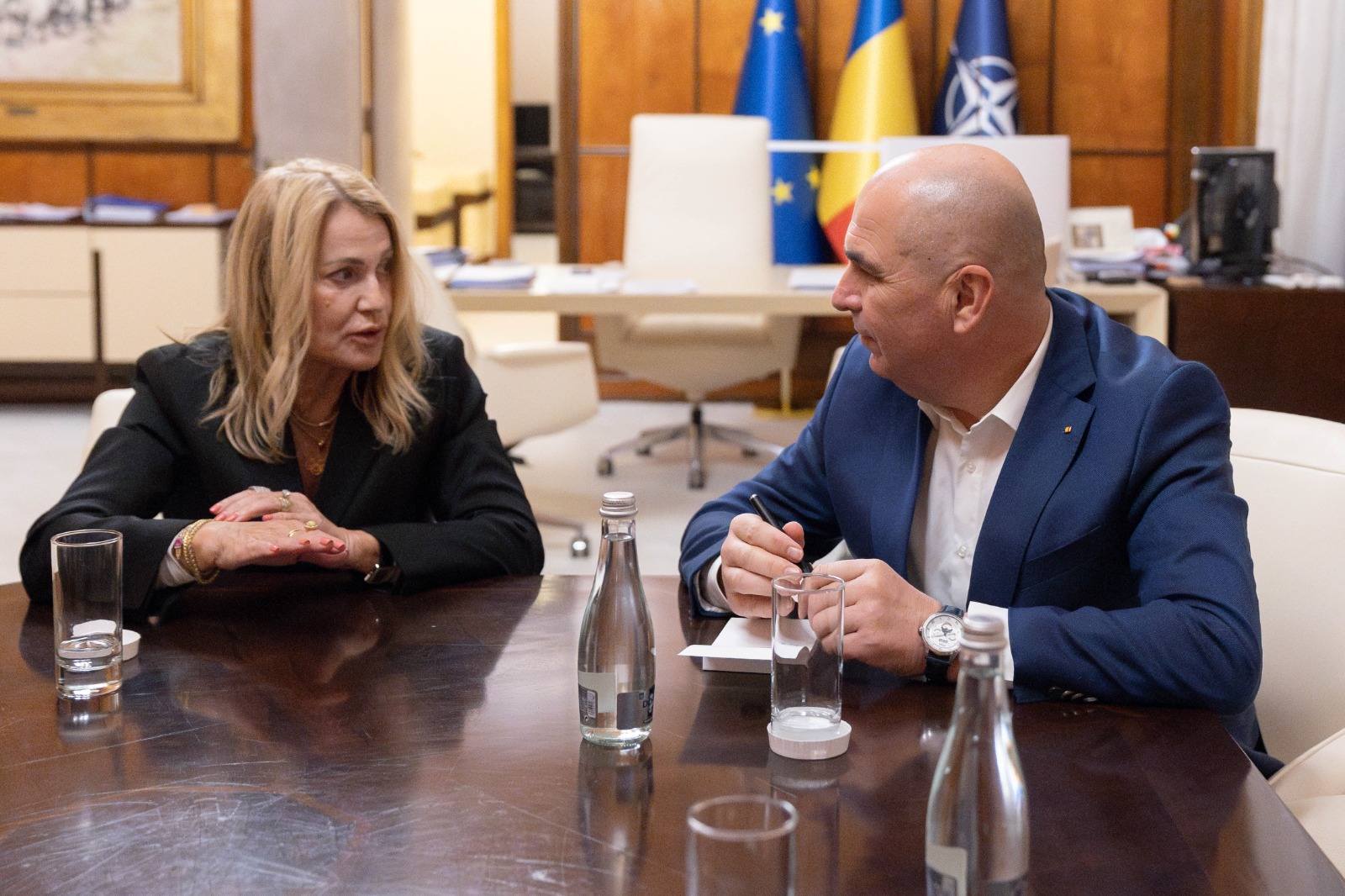Nadia Comăneci, întâlnire cu premierul Ilie Bolojan. Se pregătește ...
