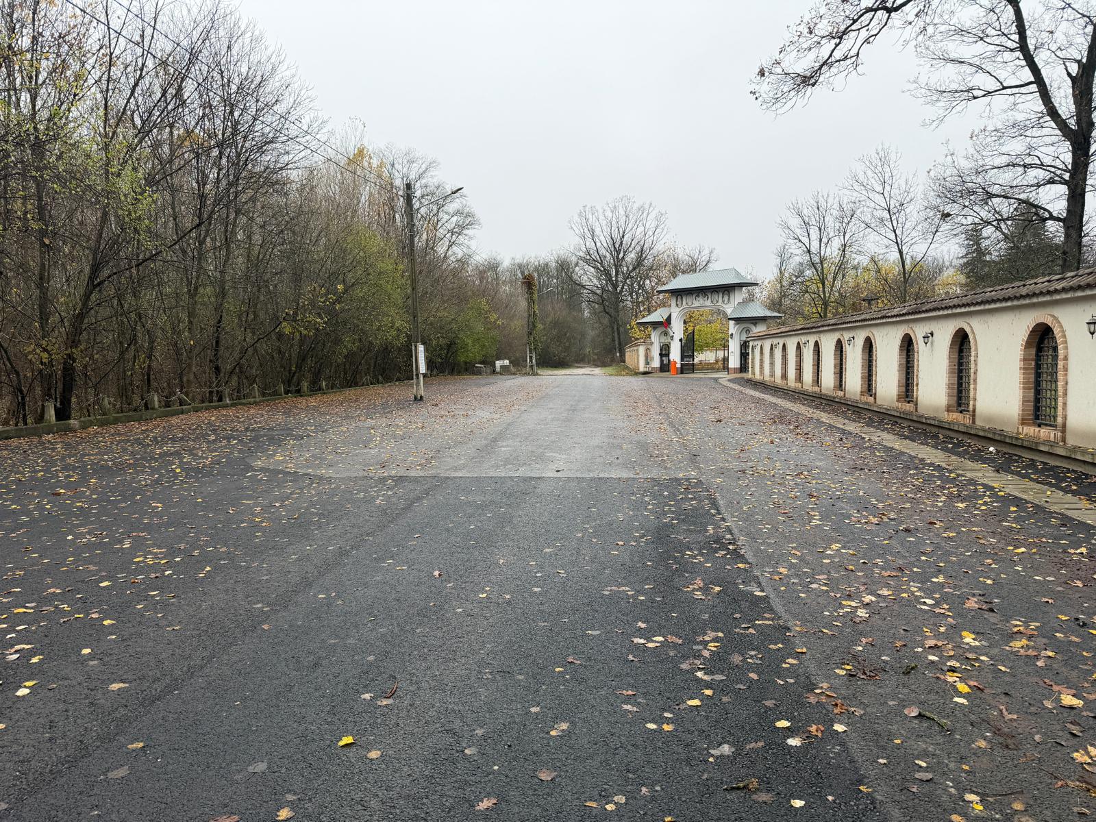 (P) Drumul care leagă localitatea Grădiștea de Mănăstirea Sf. Nicolae ...