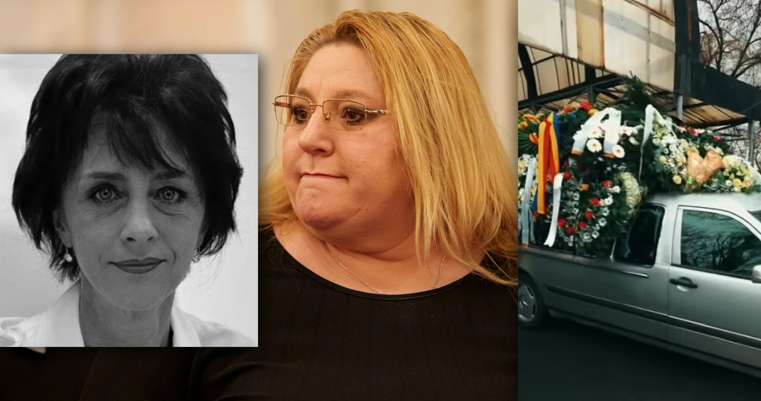 Flavia Groșan a fost înmormântată. Diana Șoșoacă, prezentă la funeralii ...