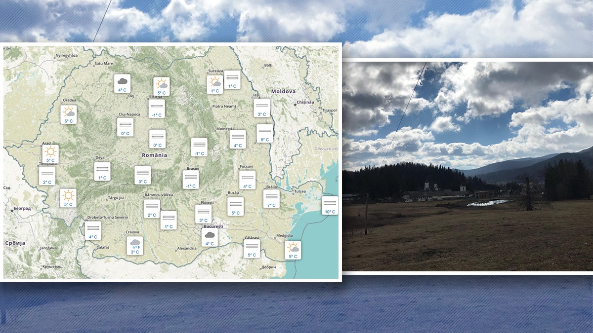 Inversiunea termică, fenomenul care cuprinde România