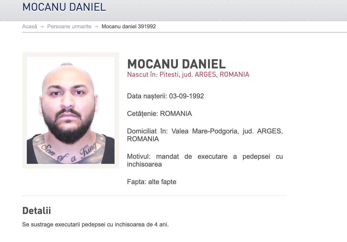 Manelistul președintelui a fost dat în URMĂRIRE. Dani Mocanu se ...
