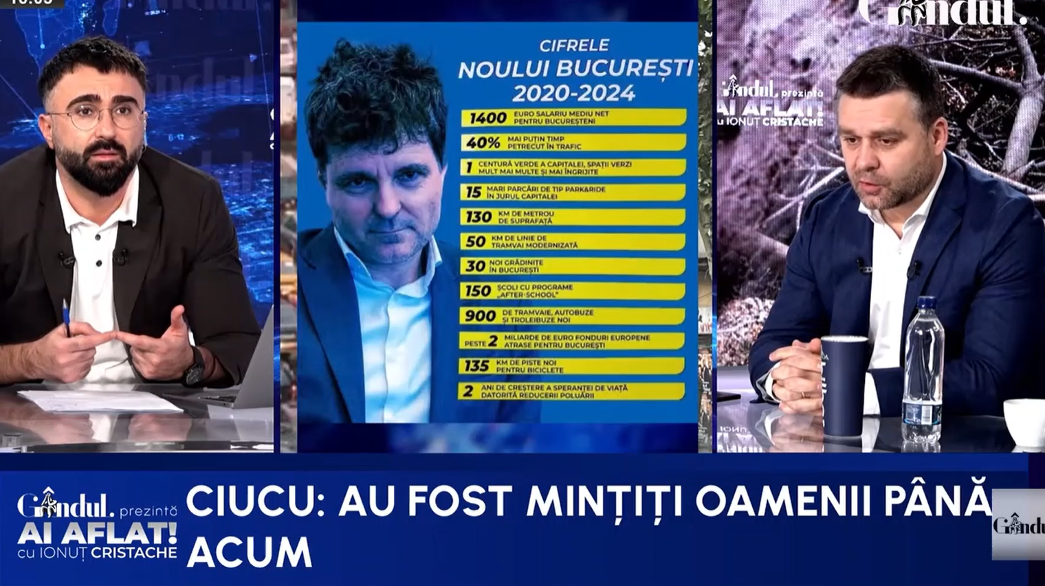 Ciprian Ciucu ia peste picior proiectele ”de succes” ale lui Nicușor Dan