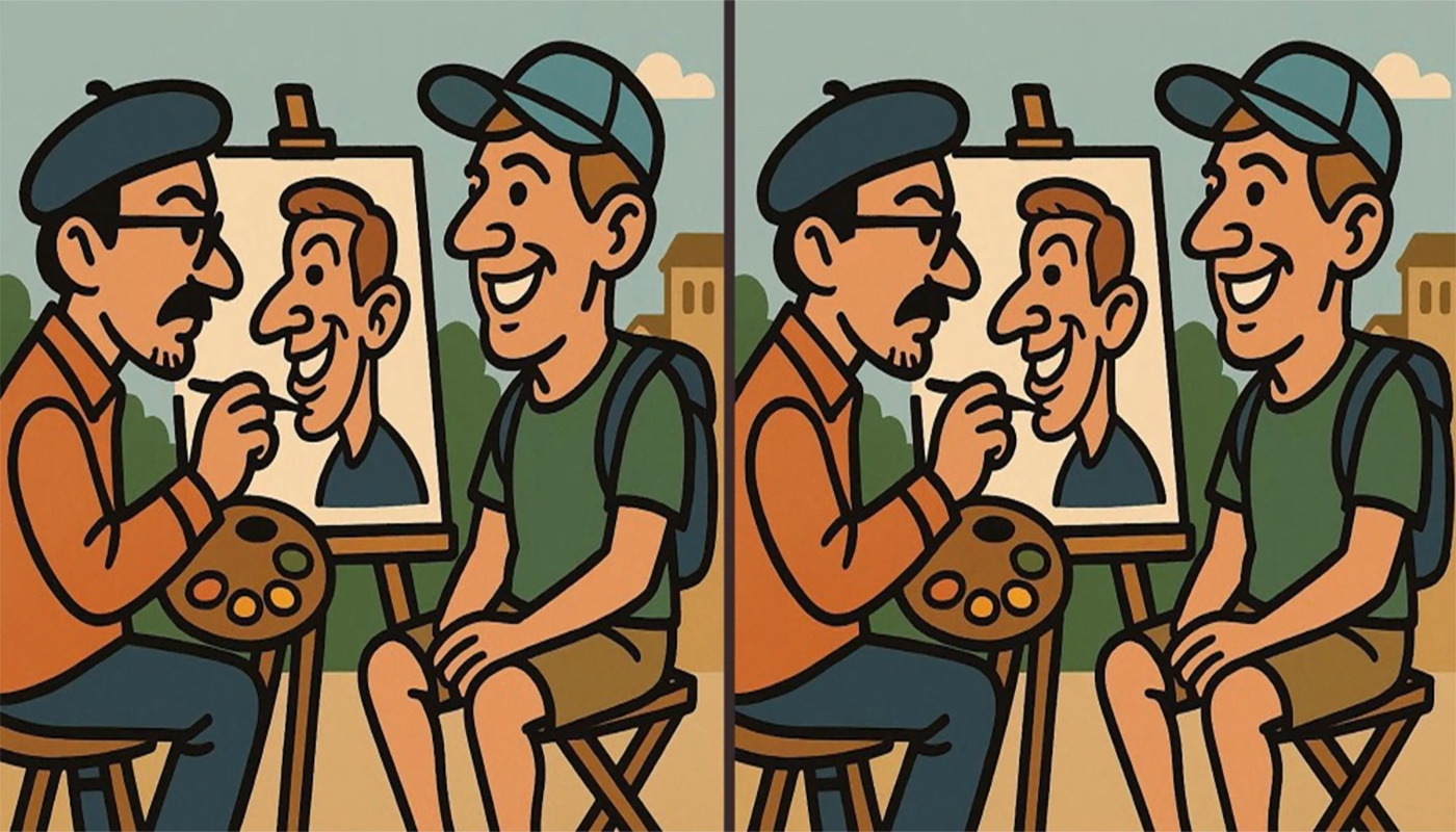 Test de perspicacitate | Aceste două imagini par identice, dar nu sunt ...