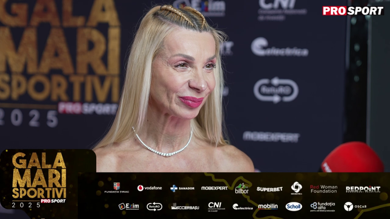 Gala Mari Sportivi ProSport 2025 | Cristina Pîrv, ambasador al ...