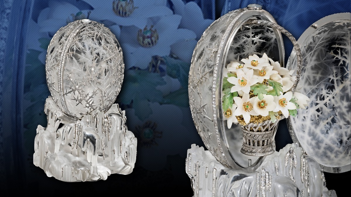 Oul Imperial Fabergé s-a vândut la un preț record de 30,2 milioane de ...