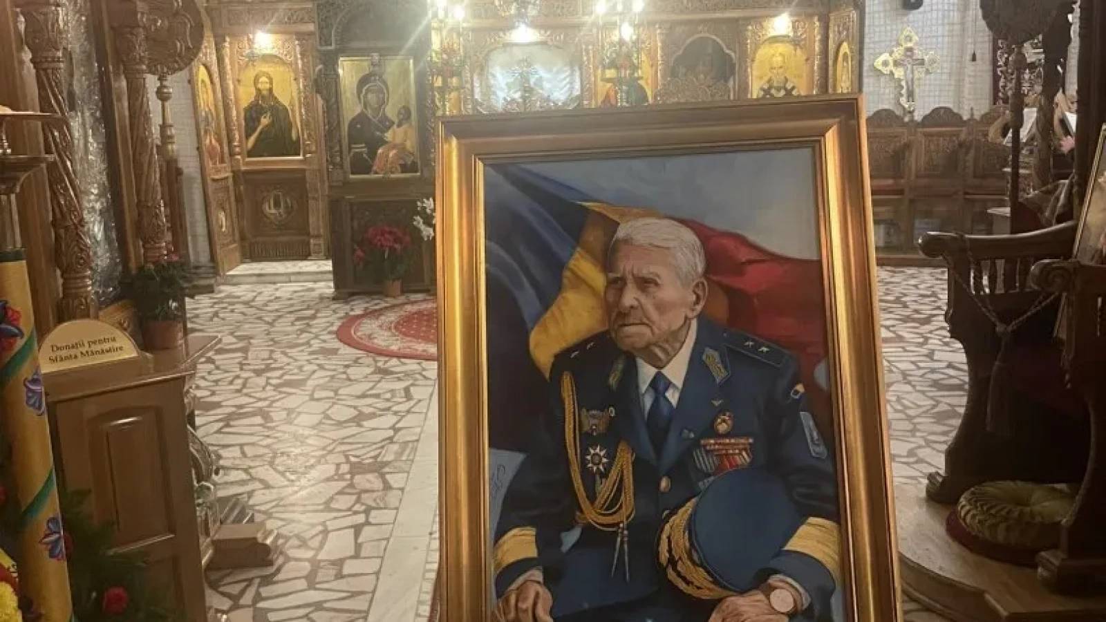 Scandal la înmormântarea generalului de 101 ani
