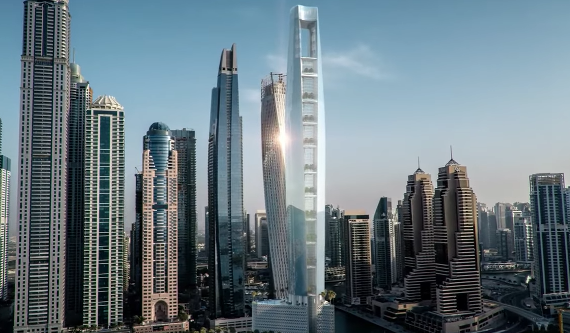 S-a deschis cel mai înalt hotel din lume: Ciel Tower are 377 de metri înălțime și 82 de etaje