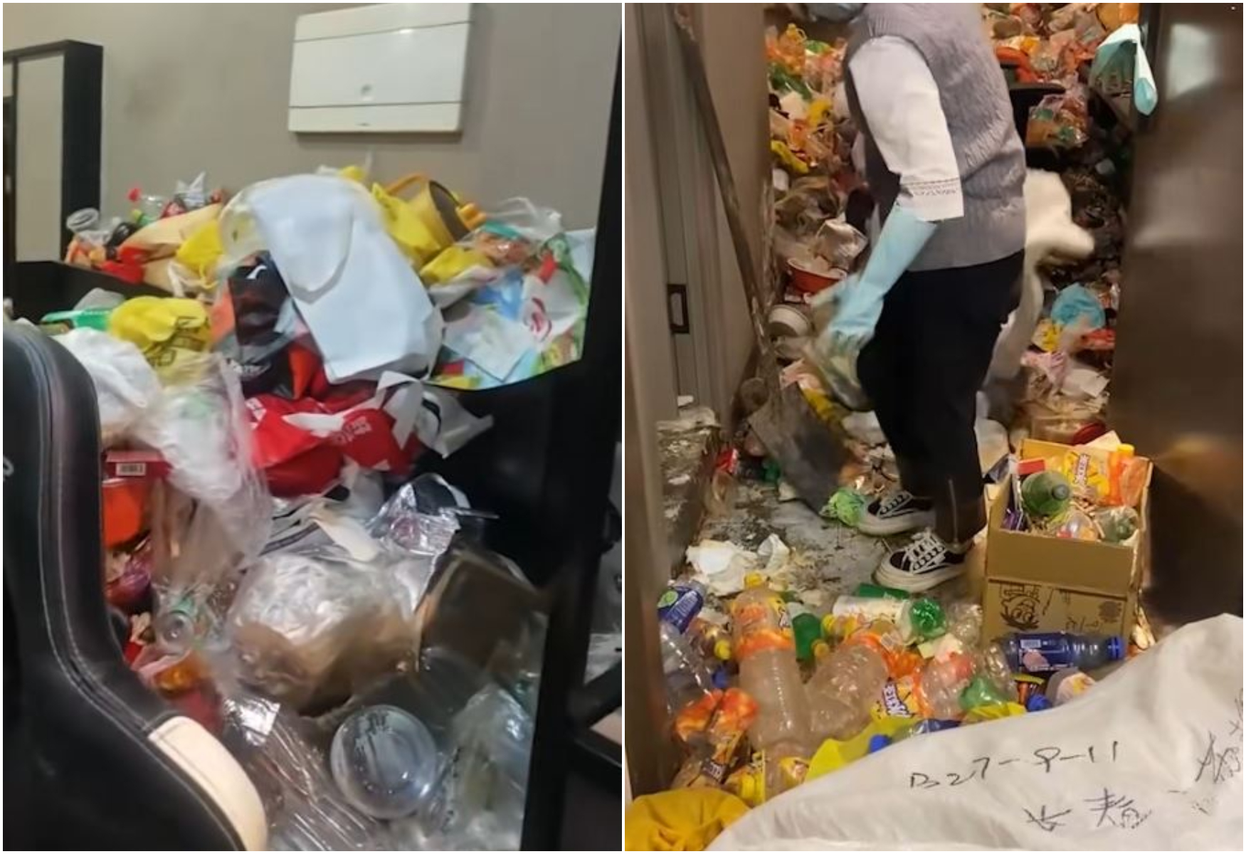 Angajații au crezut că nu văd bine. Un bărbat a lăsat un munte de ...