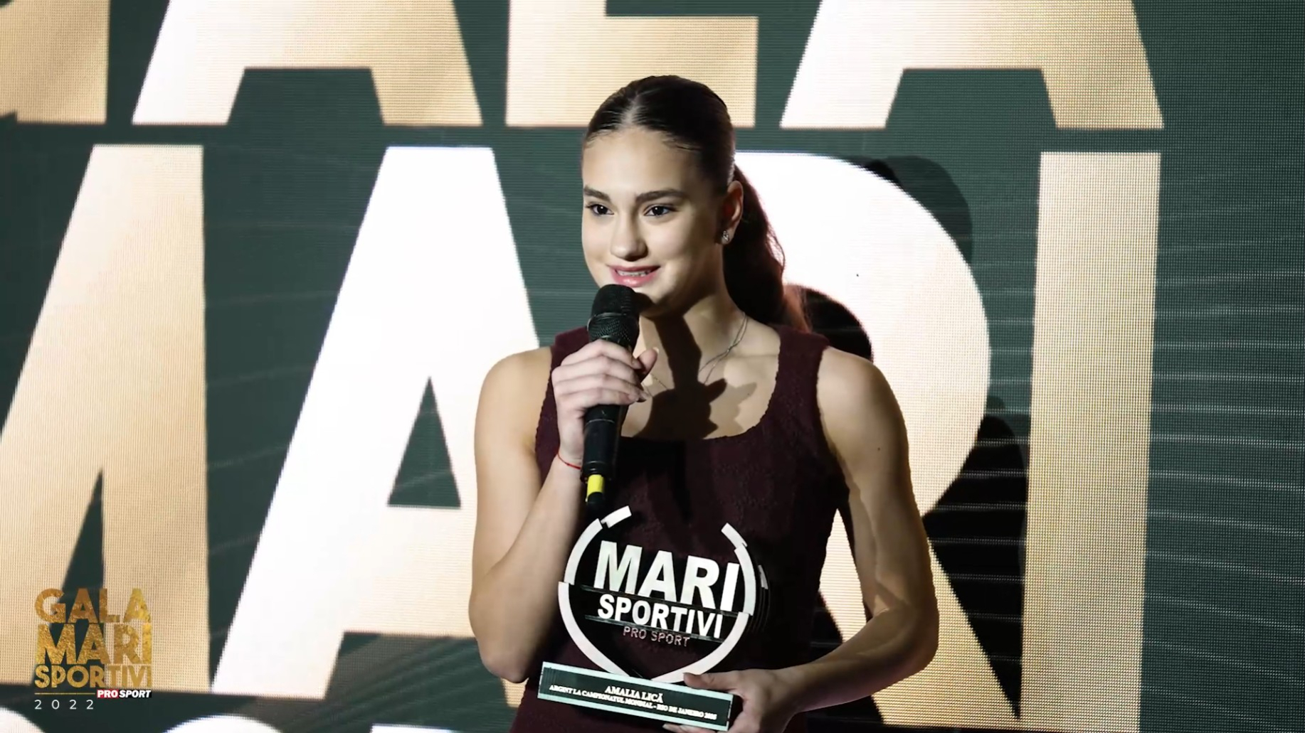 Amalia Lică, premiată la Gala Mari Sportivi ProSport pentru argintul ...