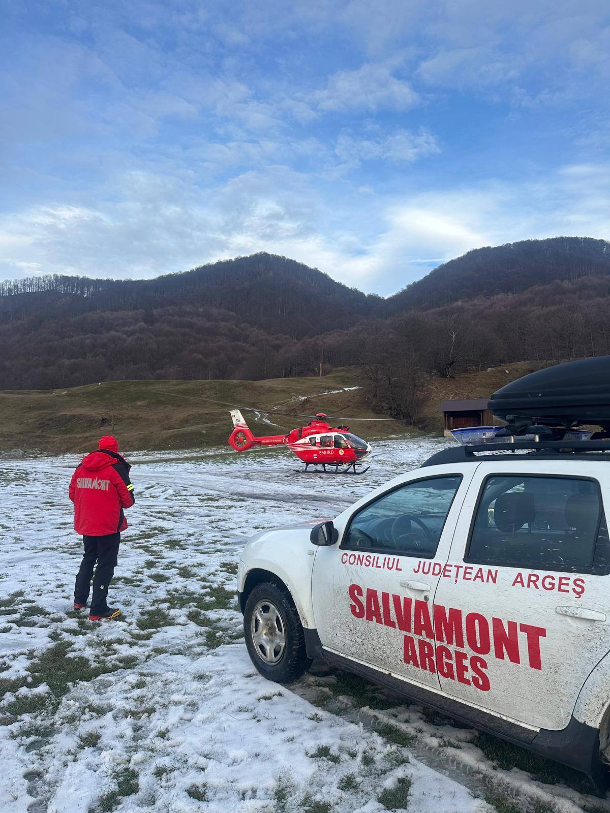 Salvamntiștii au intervenit în cazul unui bărbat atacat de un mistreț ...