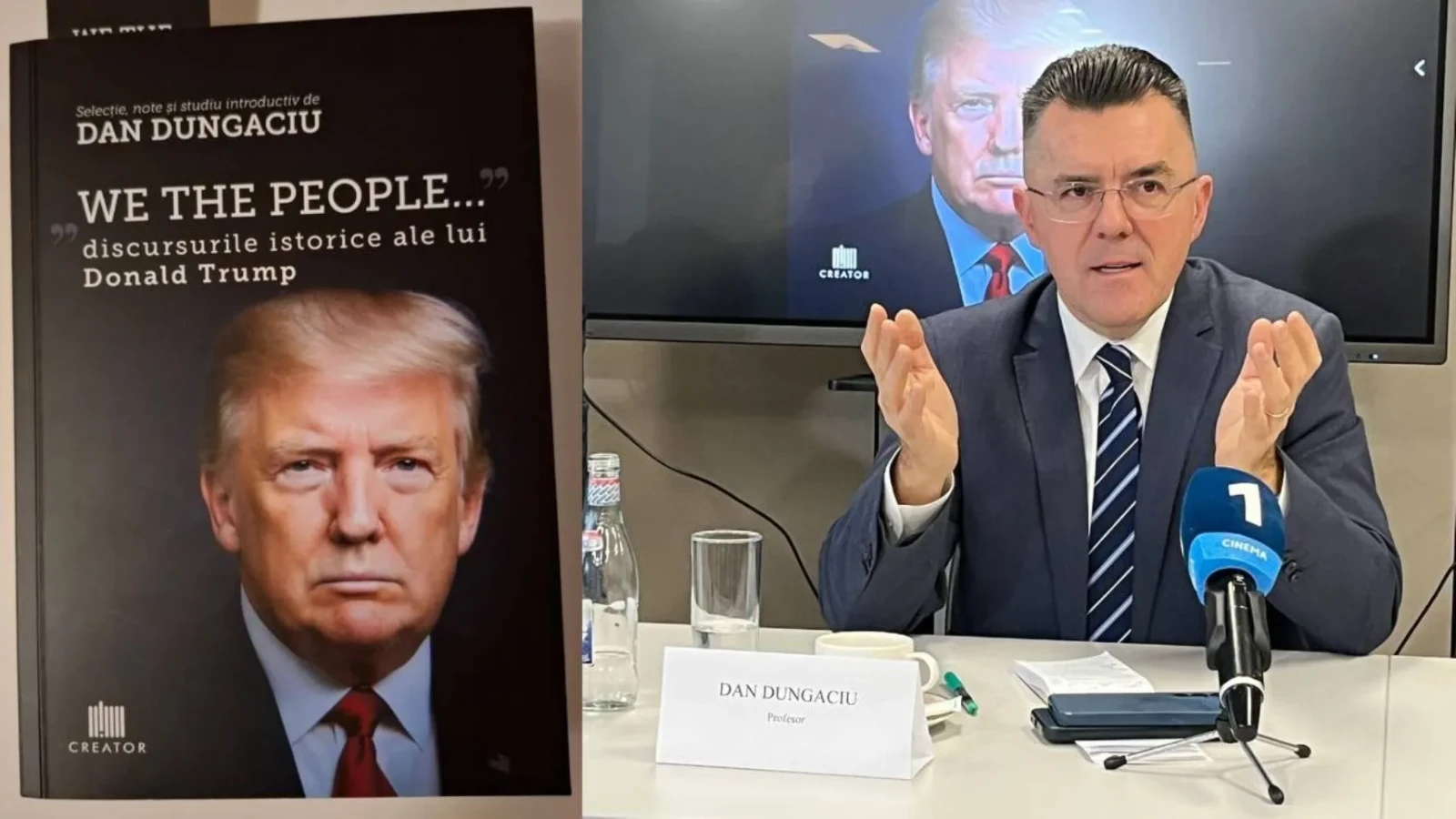 Cartea lui Dan Dungaciu despre discursurile lui Trump, oprită la ...