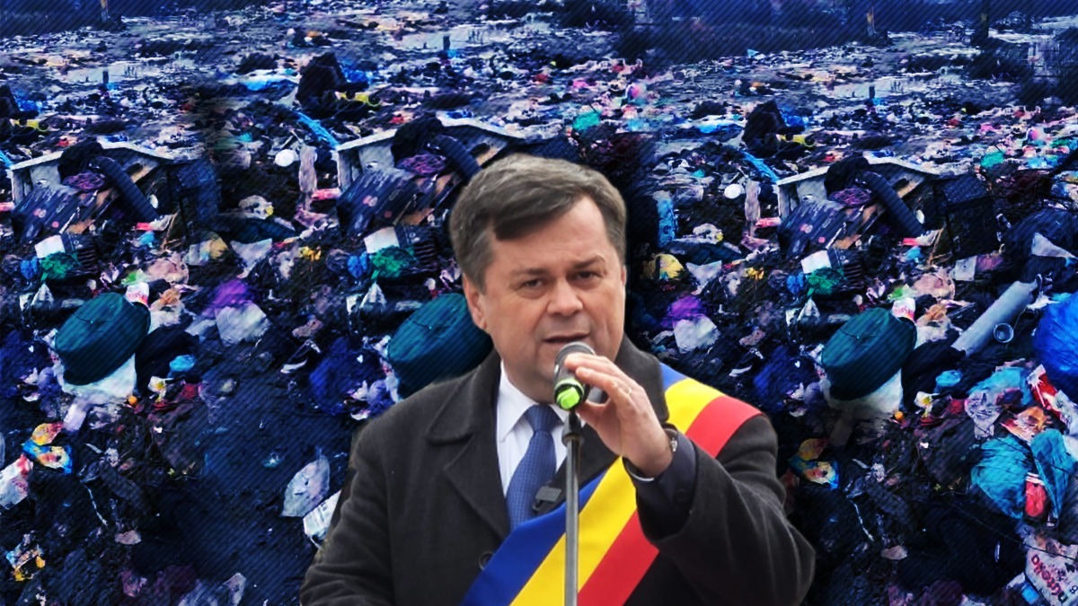 La Tg Jiu, lângă Coloana Infinitului, canalizarea menajeră a scos ...