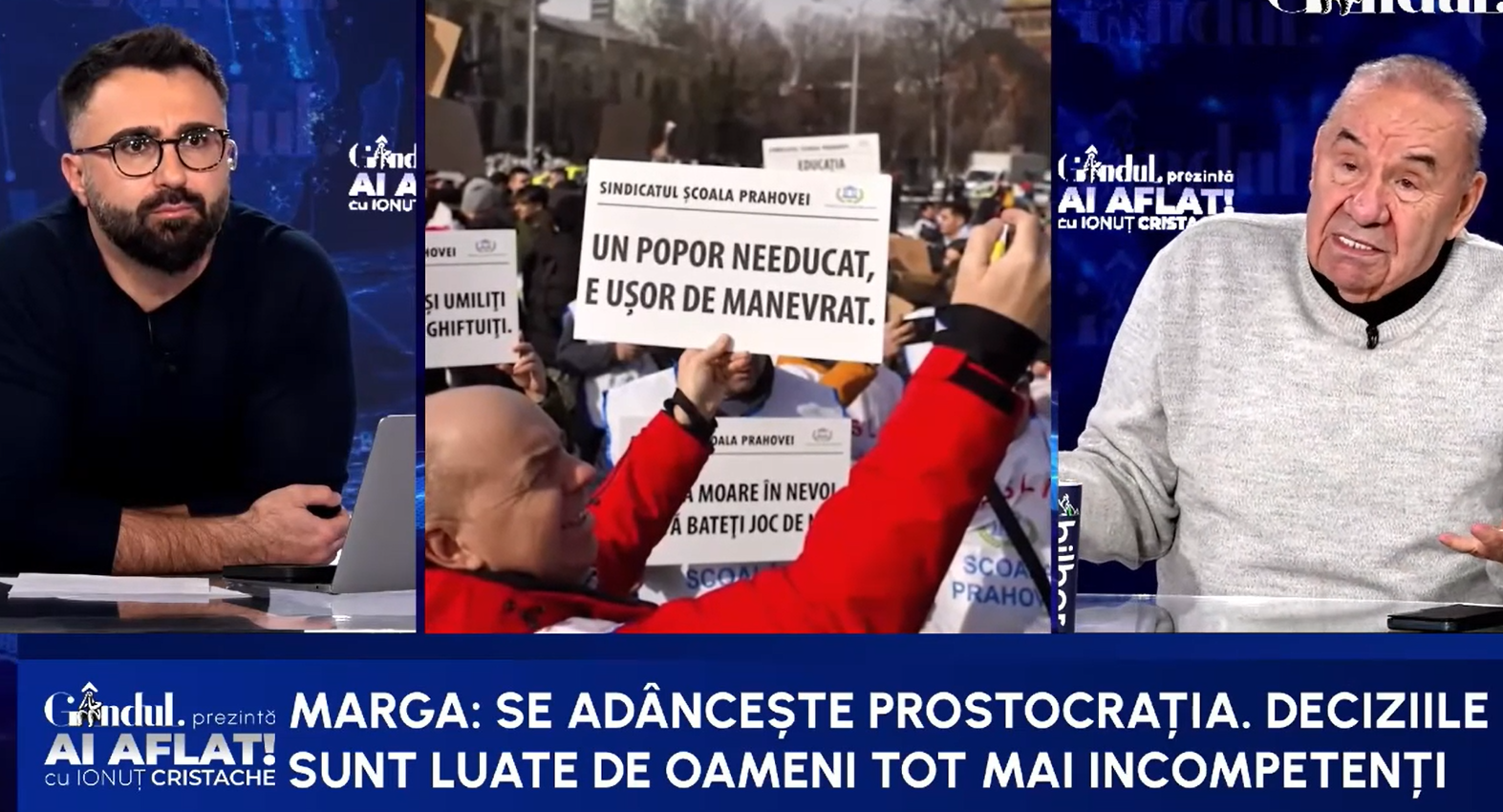 Andrei Marga, nemilos cu regimul Nicușor Dan - Ilie Bolojan