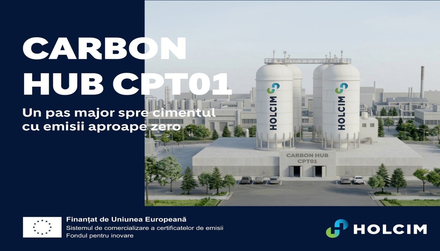 (P) Holcim Romania and CINEA sign grant agreement for Carbon Hub CPT01