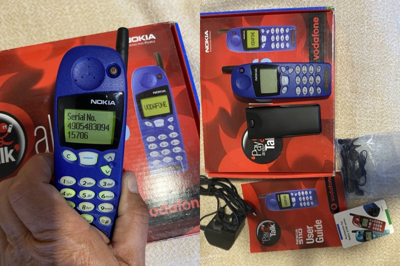 Cât costă un Nokia 5110 nou-nouț, acum, în martie 2026. Vine la pachet ...