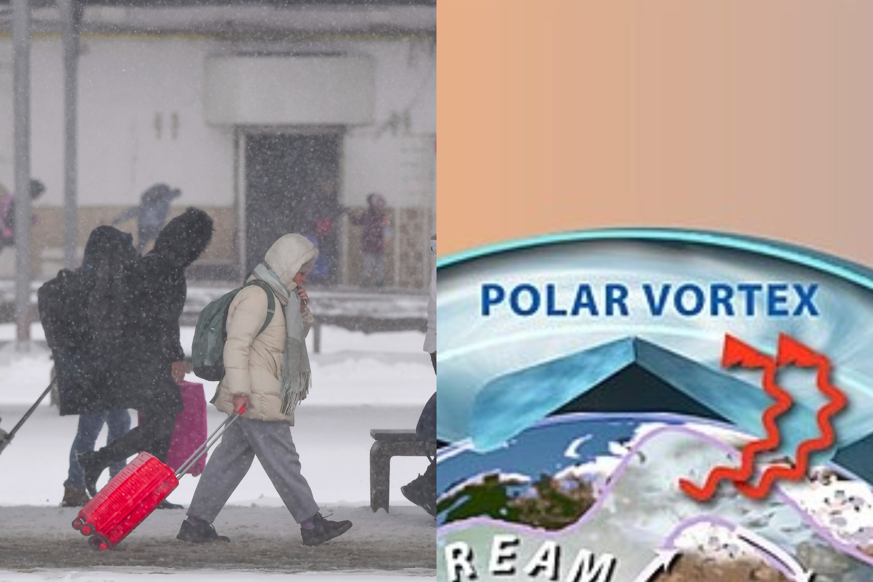 Vortex polar afectează vremea în România