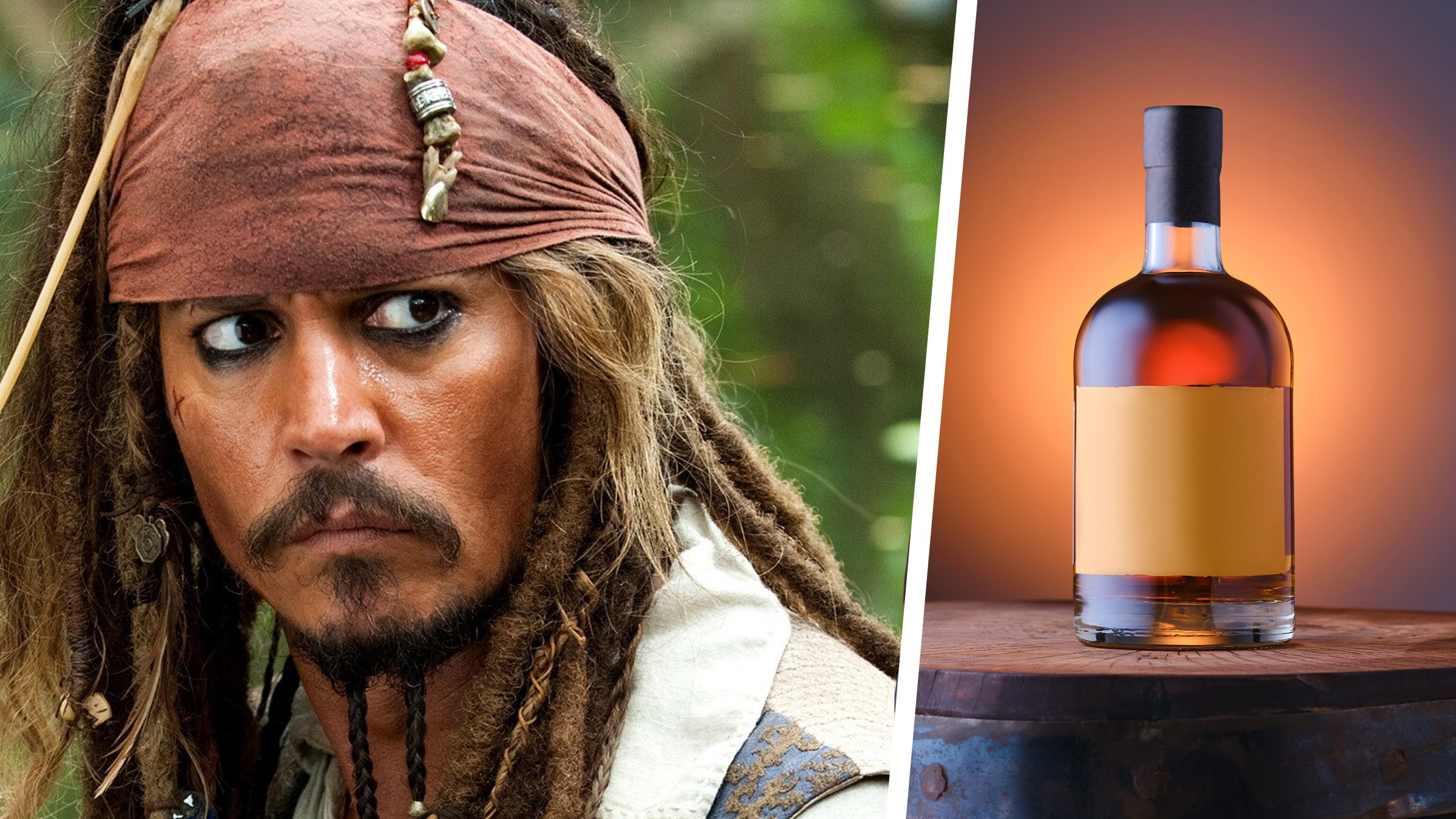 Johnny Depp, piratul din Caraibe, își lansează propriul brand de rom ...