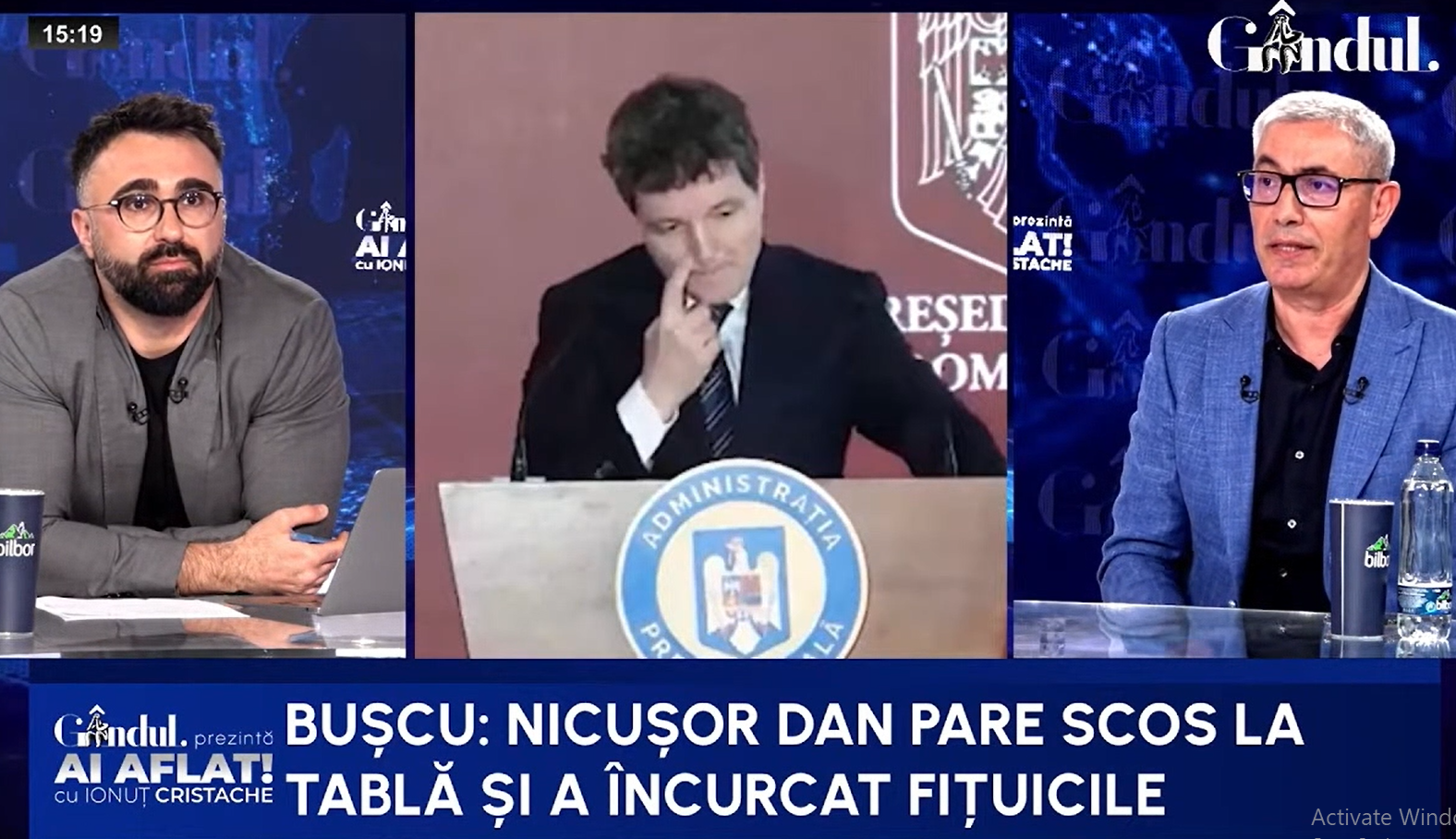 Doru Bușcu îl taxează pe Nicușor Dan pentru discursul haotic de la ...