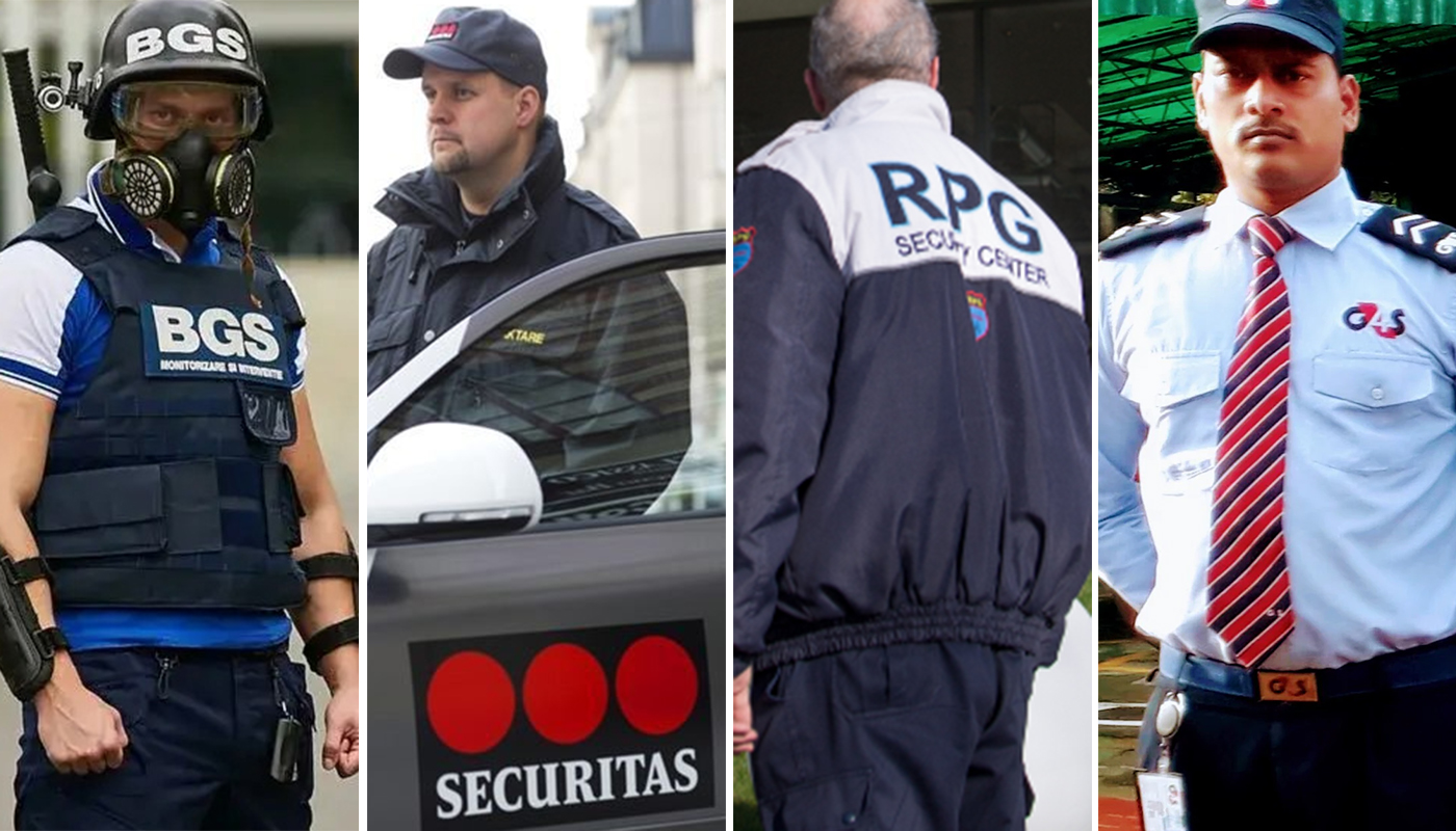 Ce salarii au agenții de pază de la BGS, Securitas, RPG Security și G4S ...