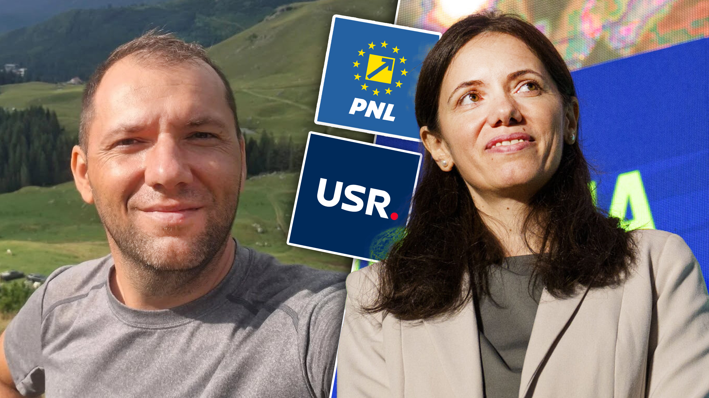 Fratele Mirabelei Grădinaru, partenera lui Nicușor Dan, atacă USR