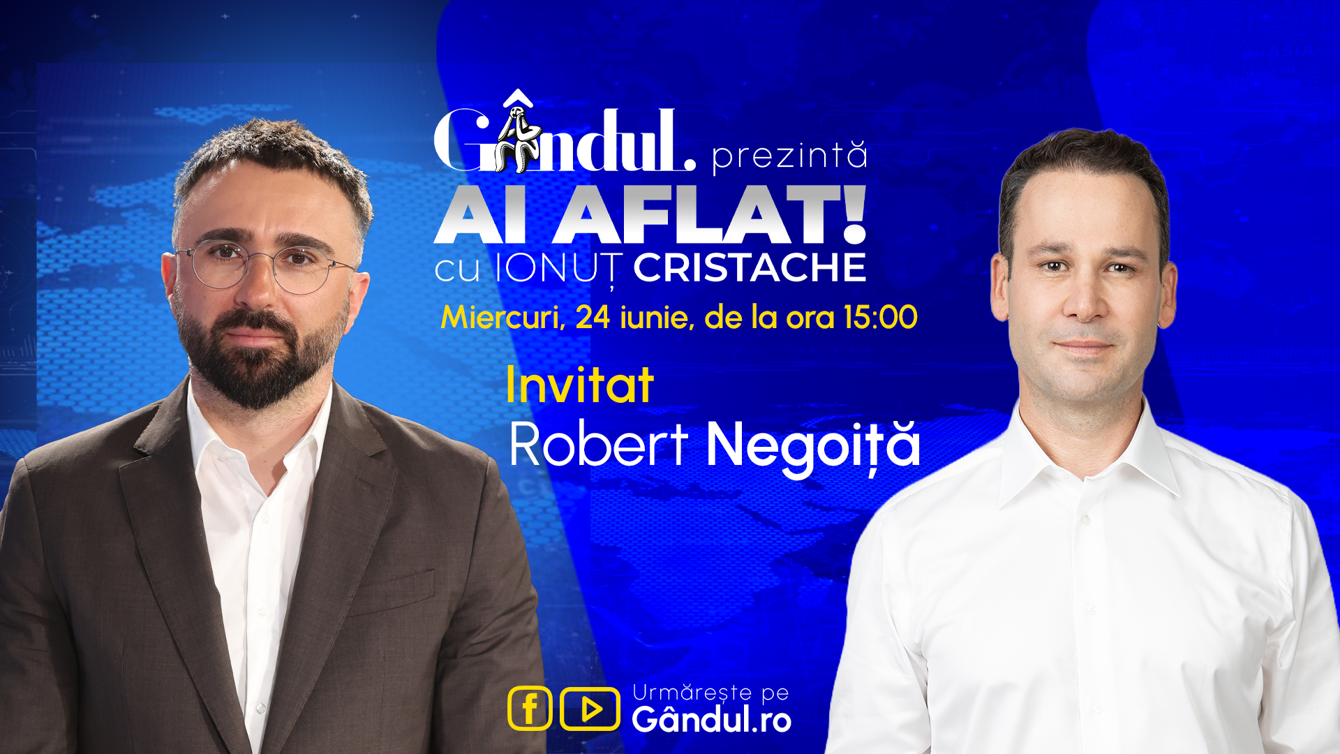 „Ai Aflat! cu Ionuț Cristache” începe miercuri, 24 iunie, de la ora 15. ...