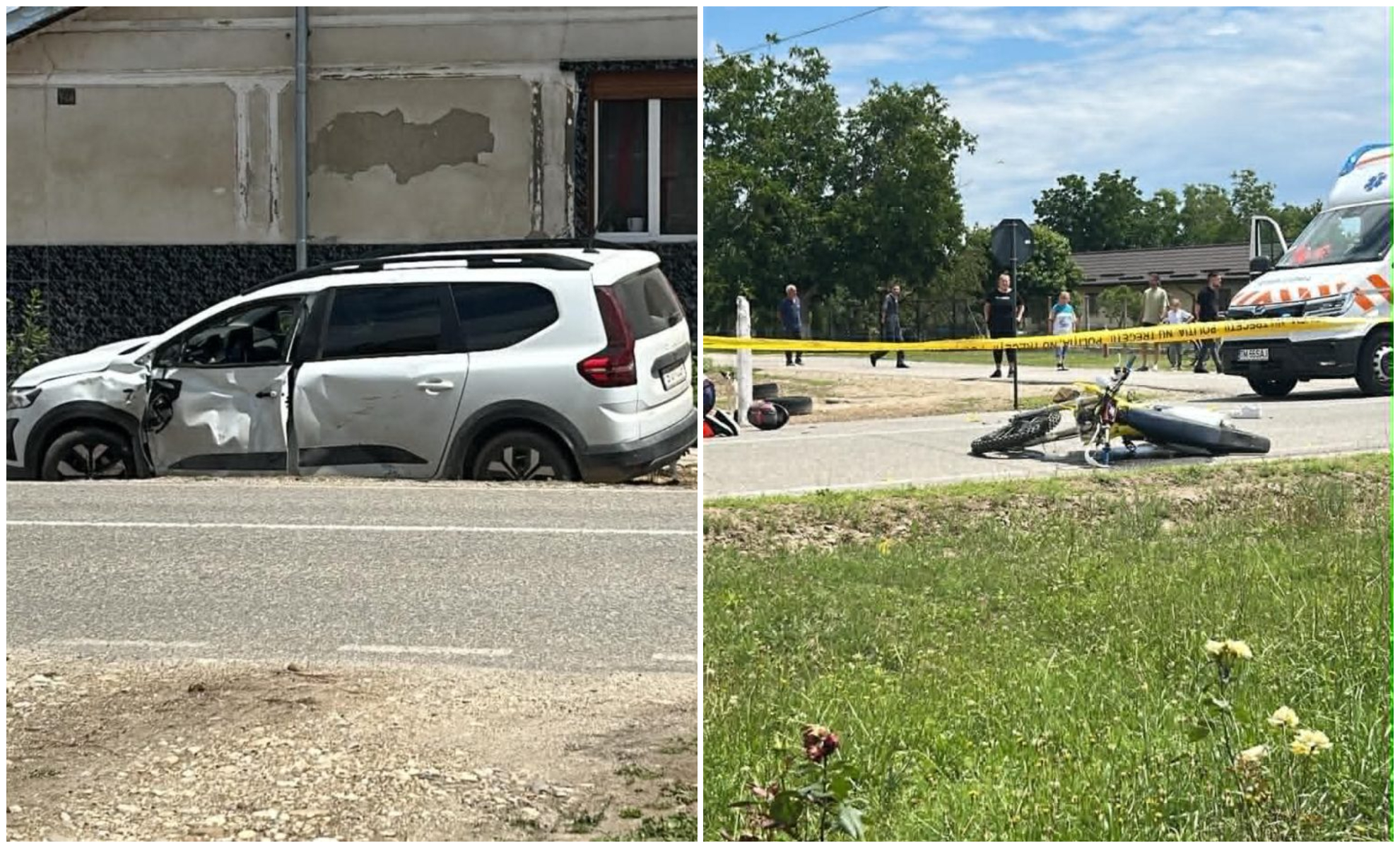 Sfârșit tragic pentru doi tineri din Timiș, după ce motocicleta pe care ...